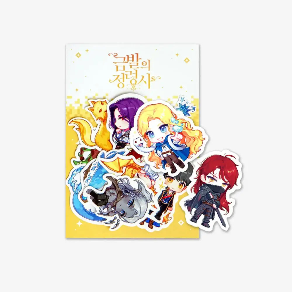 The Golden-Haired Summoner - Removable Stickers Set – Harumio