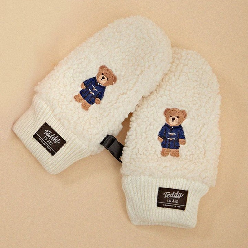 SHOOPEN x Teddy Island - Kids Curly Gloves – Harumio