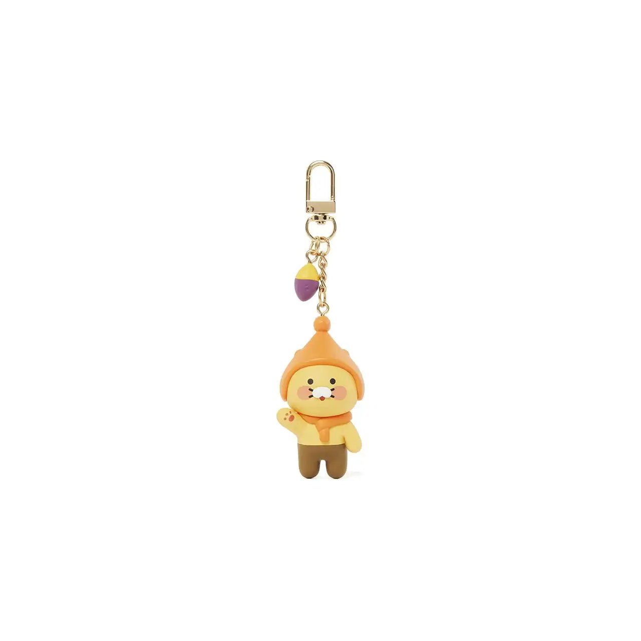 Kakao Friends - Choonsik Gokkal Hat Figure Keyring – Harumio