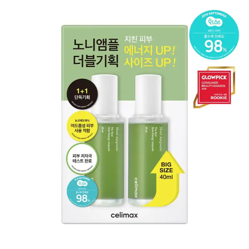 Celimax - The Real Noni Energy Ampoule Double Edition – Harumio