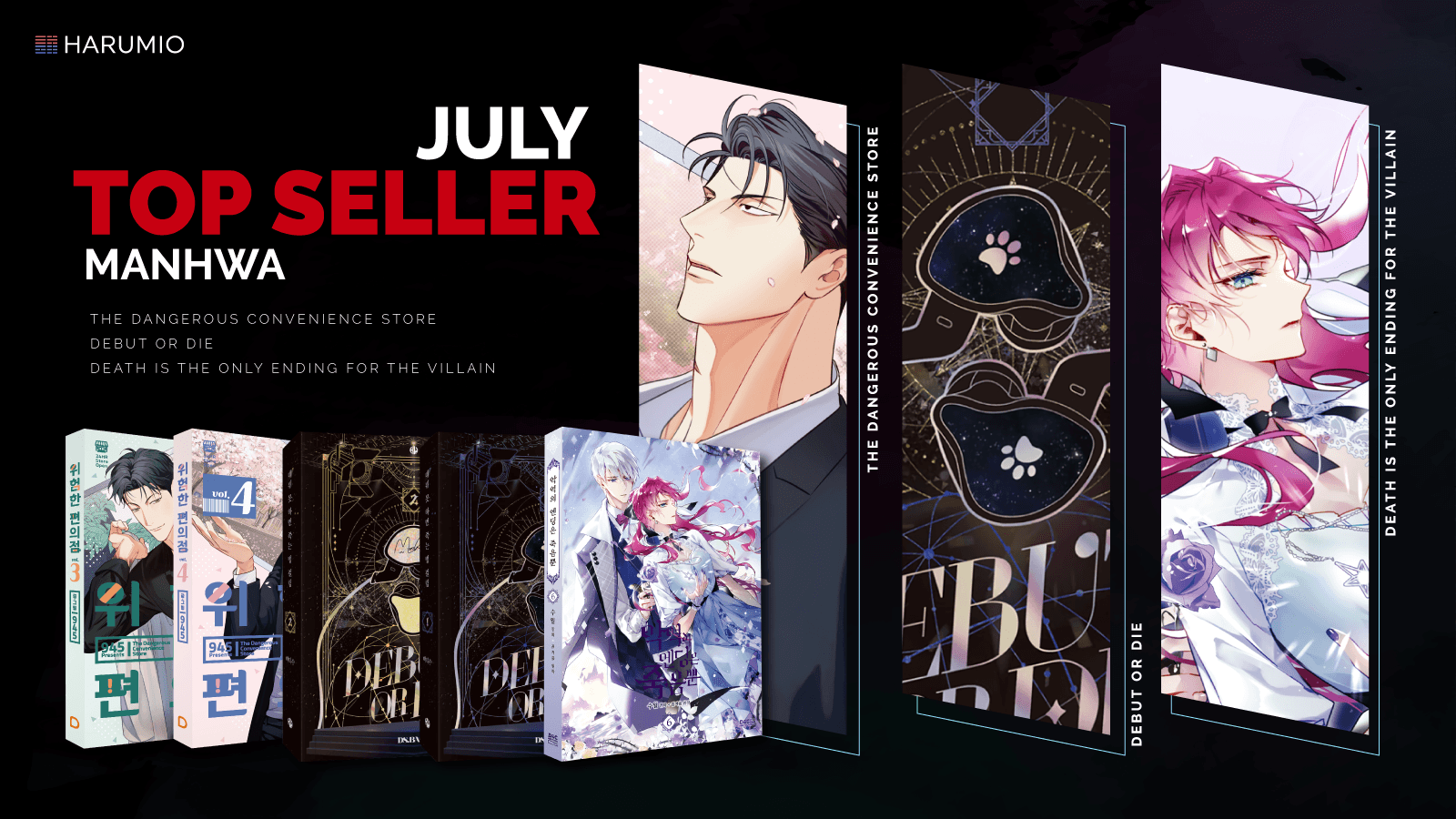 July Top Seller Manhwa – Harumio