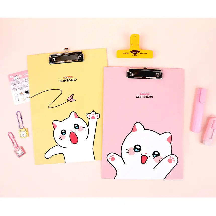Meow Man - Clipboard – Harumio