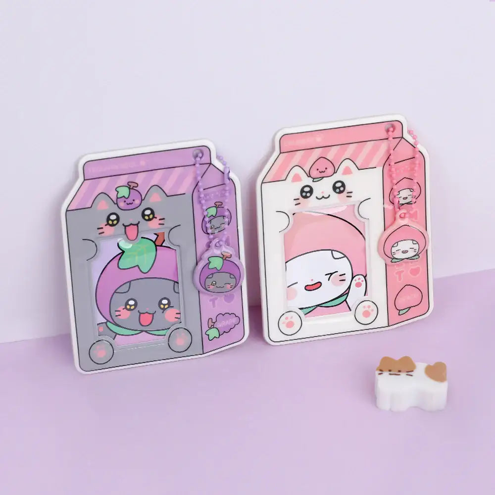 Meow Man - PVC Photo Card Holder – Harumio