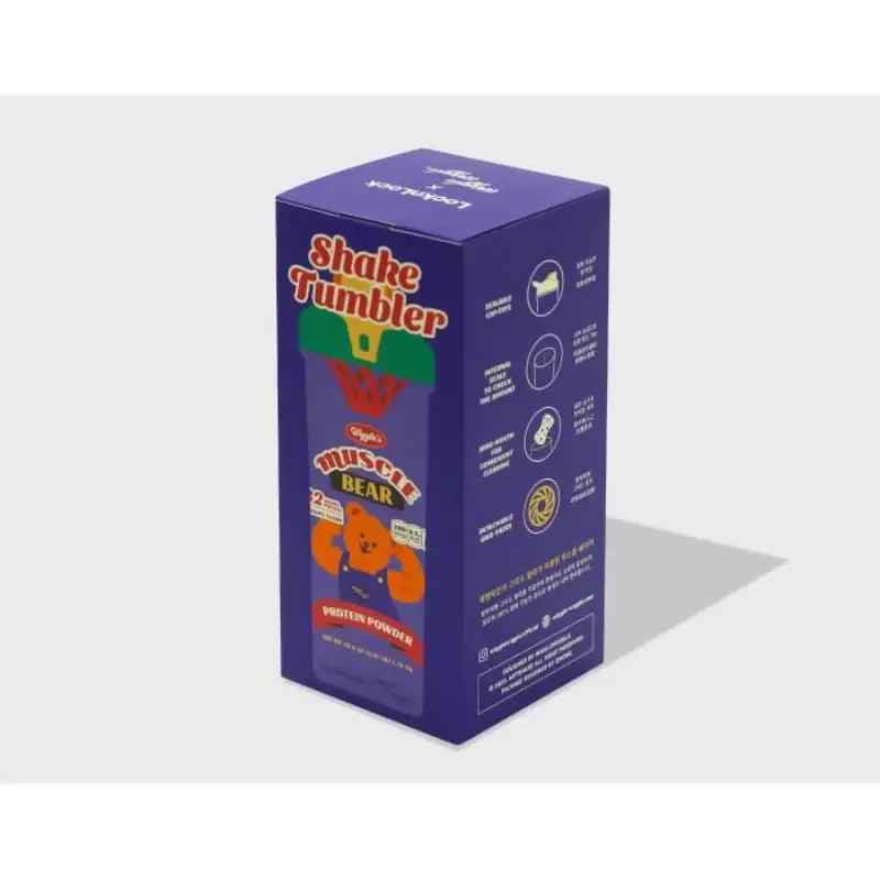 Wiggle Wiggle x LocknLock - Muscle Bear Shake Tumbler – Harumio