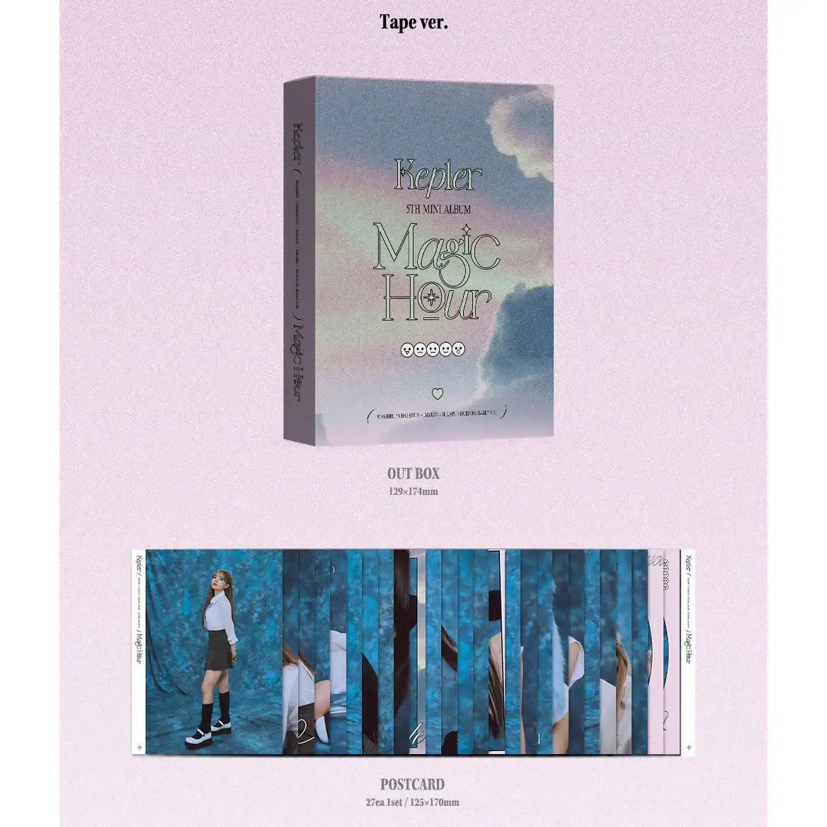 KEP1ER - Magic Hour : 5th Mini Album (Unit Version) – Harumio