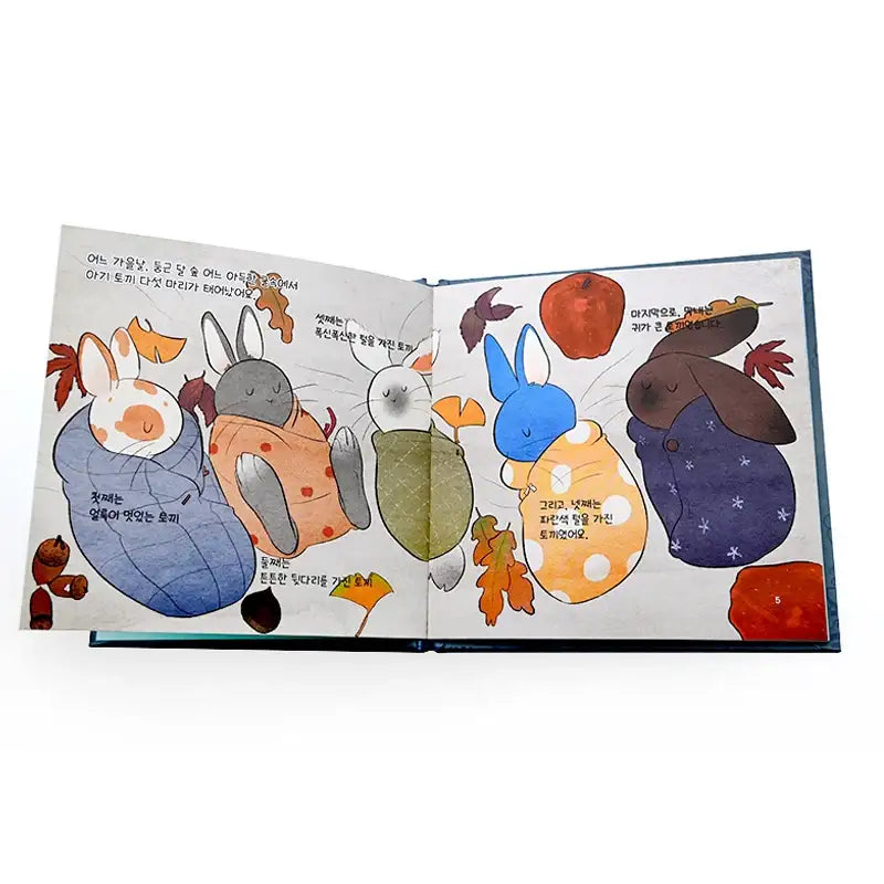 Mustache & Suspender - Blue Rabbit Alex Storybook – Harumio