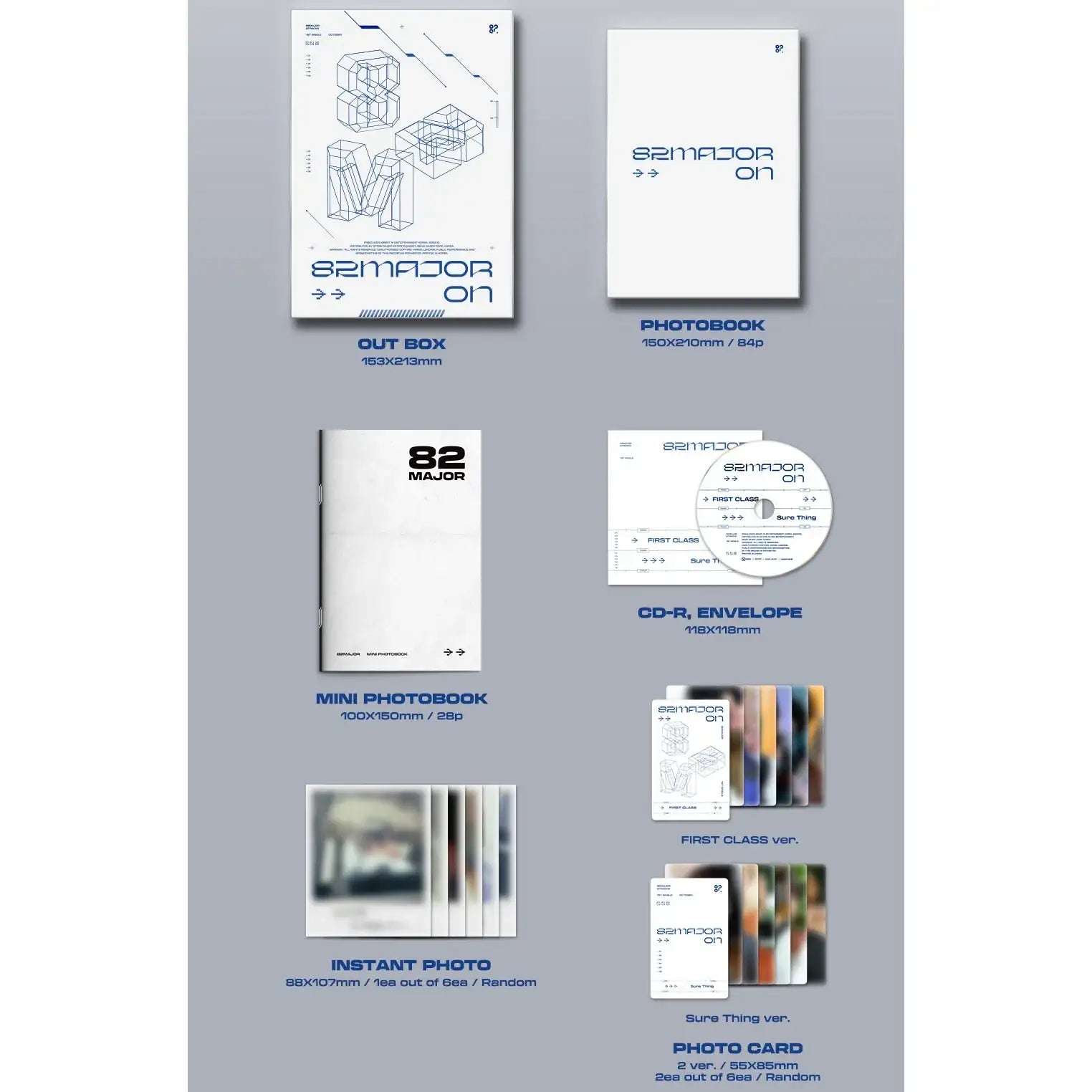 82MAJOR - ON : 1st Single Album – Harumio