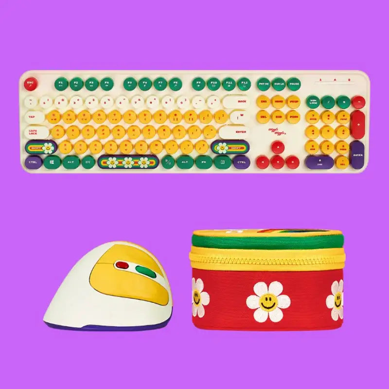 Wiggle Wiggle x ABKO - Wireless Keyboard & Vertical Mouse Set – Harumio