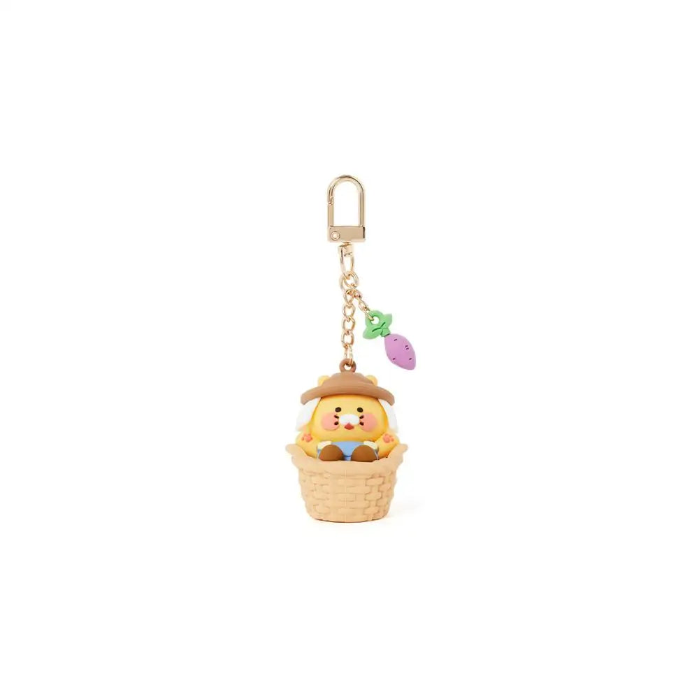 Kakao Friends - Choonsik Sweet Potato Farmer Figure Keyring – Harumio