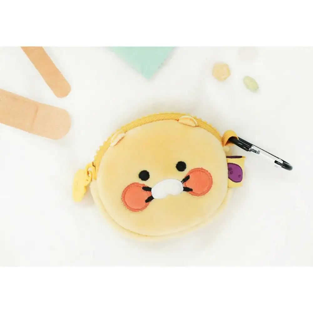 Kakao Friends - Cute Choonsik Shape Pouch Keyring – Harumio