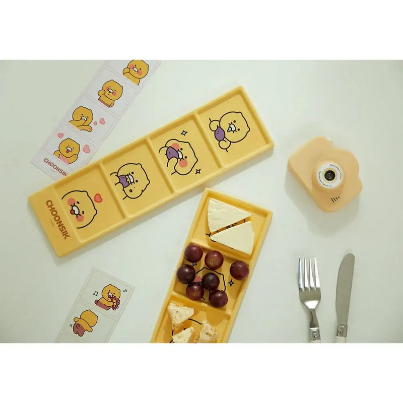Kakao Friends - Choonsik Life Four Cup Plate – Harumio
