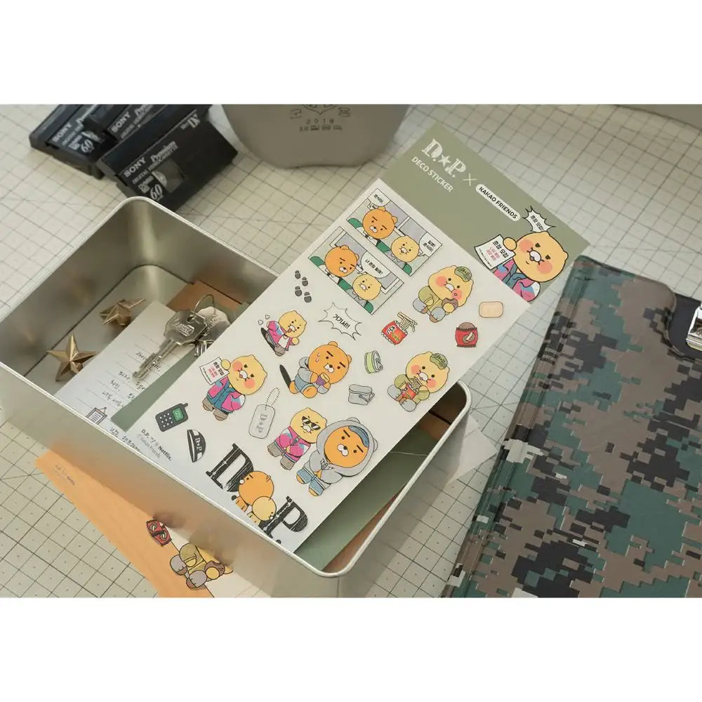 Netflix DP x Kakao Friends - Choonsik Deco Sticker – Harumio