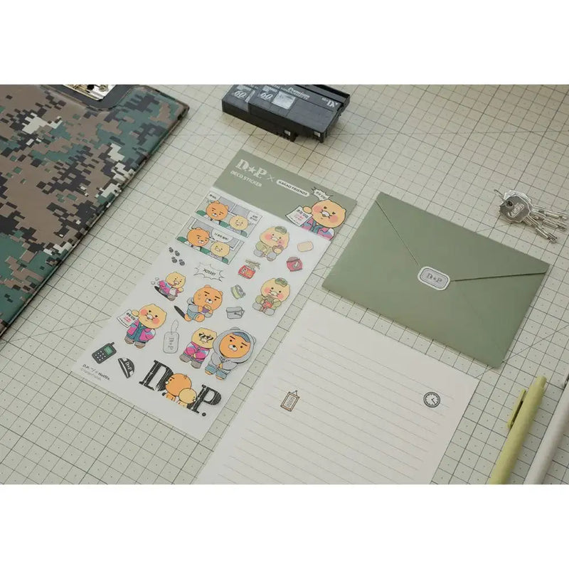 Netflix DP x Kakao Friends - Choonsik Deco Sticker – Harumio