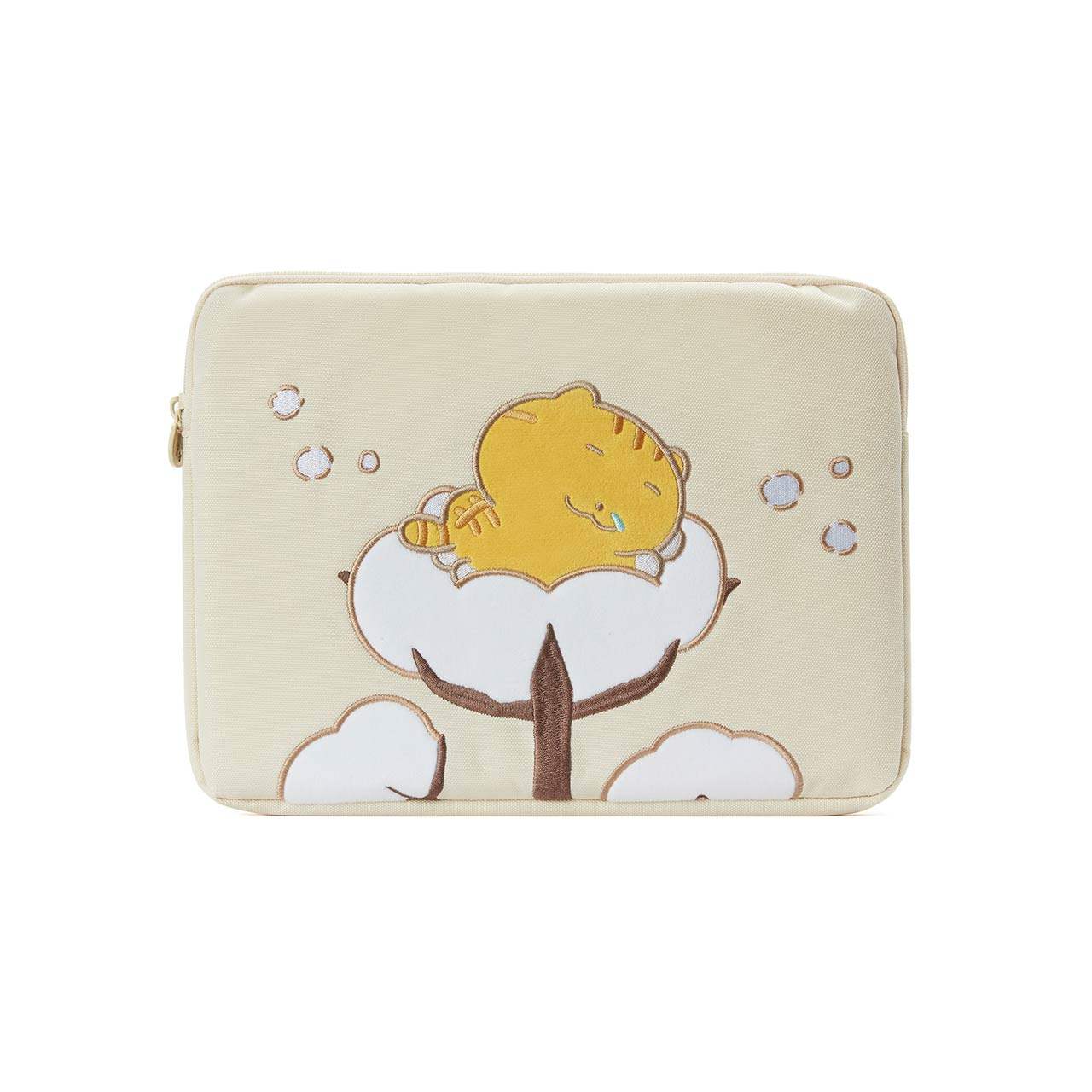 Kakao Friends - Tintin Tinkle Resting Beige iPad Pouch – Harumio