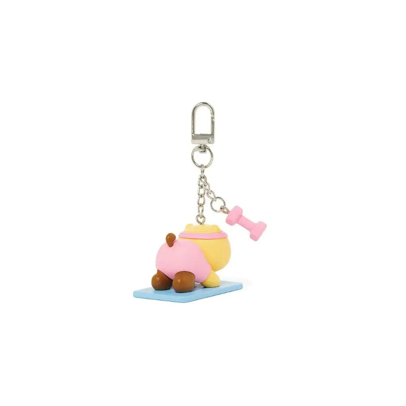 Kakao Friends - Choonsik Into Yoga Figure Keyring – Harumio