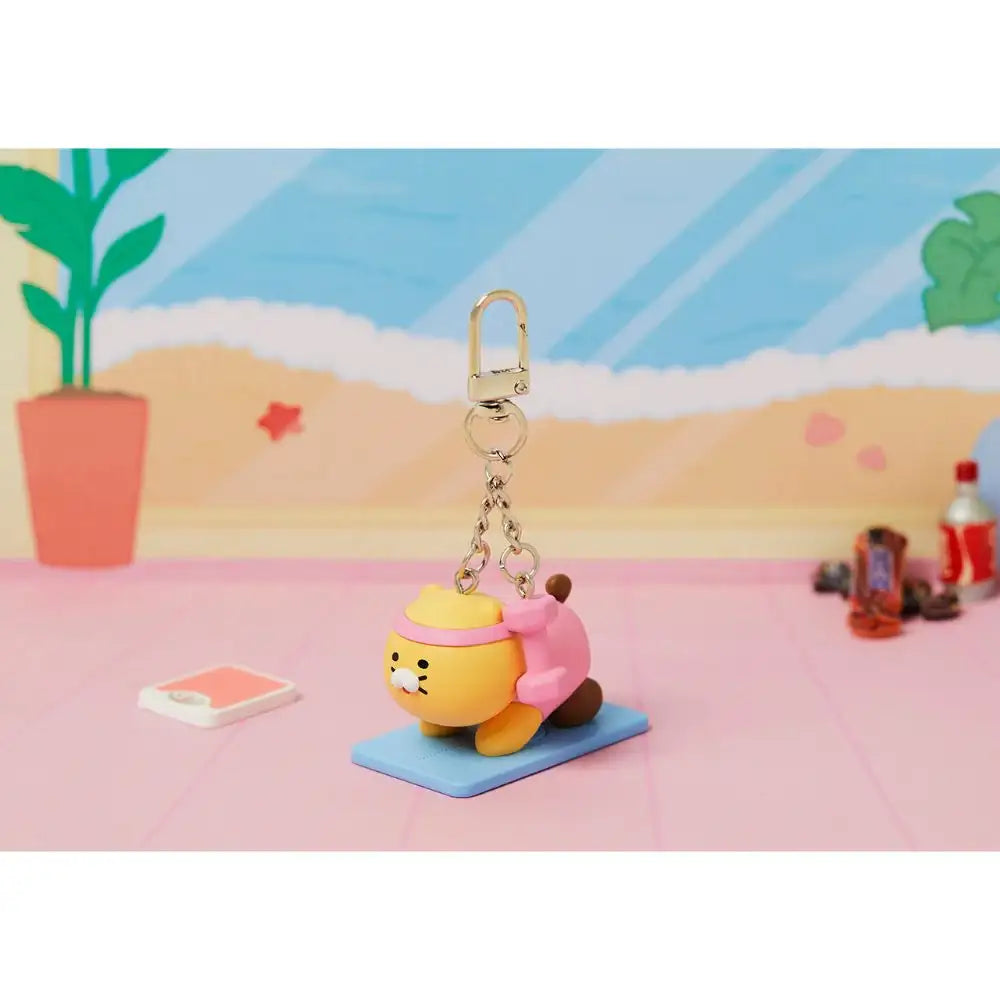 Kakao Friends - Choonsik Into Yoga Figure Keyring – Harumio