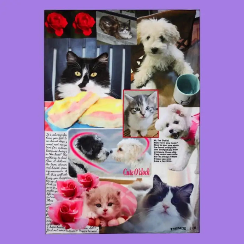 THENCE - Fabric Poster Collage – Harumio