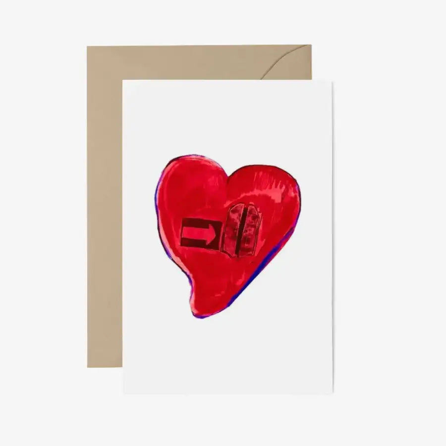 Seongzip - Emergency Door Postcard & Envelope Set – Harumio