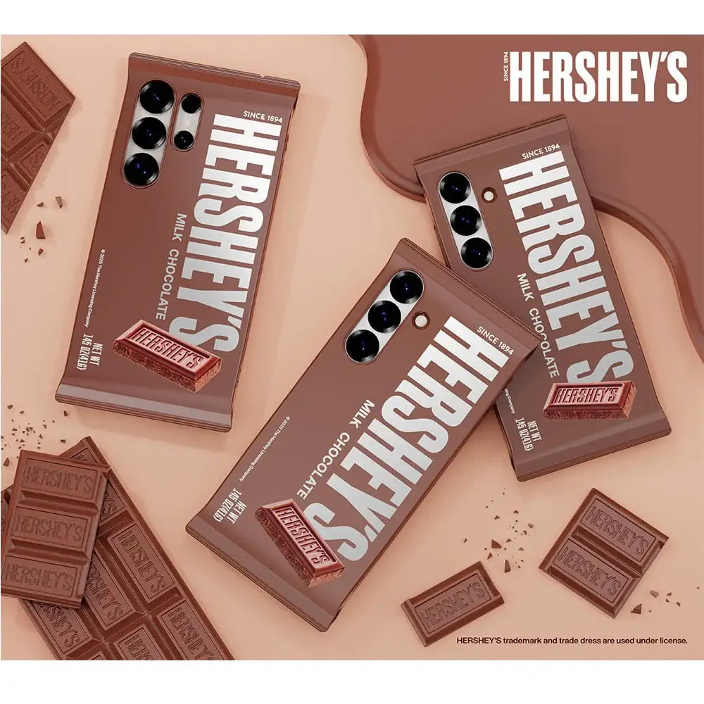SLBS - Hershey's Milk Chocolate Snack Case (Galaxy S25 Series) – Harumio