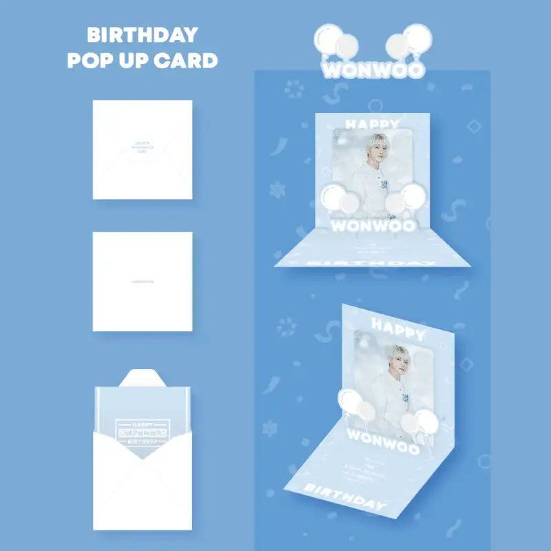 Seventeen - HAPPY DAY - WONWOO Birthday Box Ver. 2 – Harumio