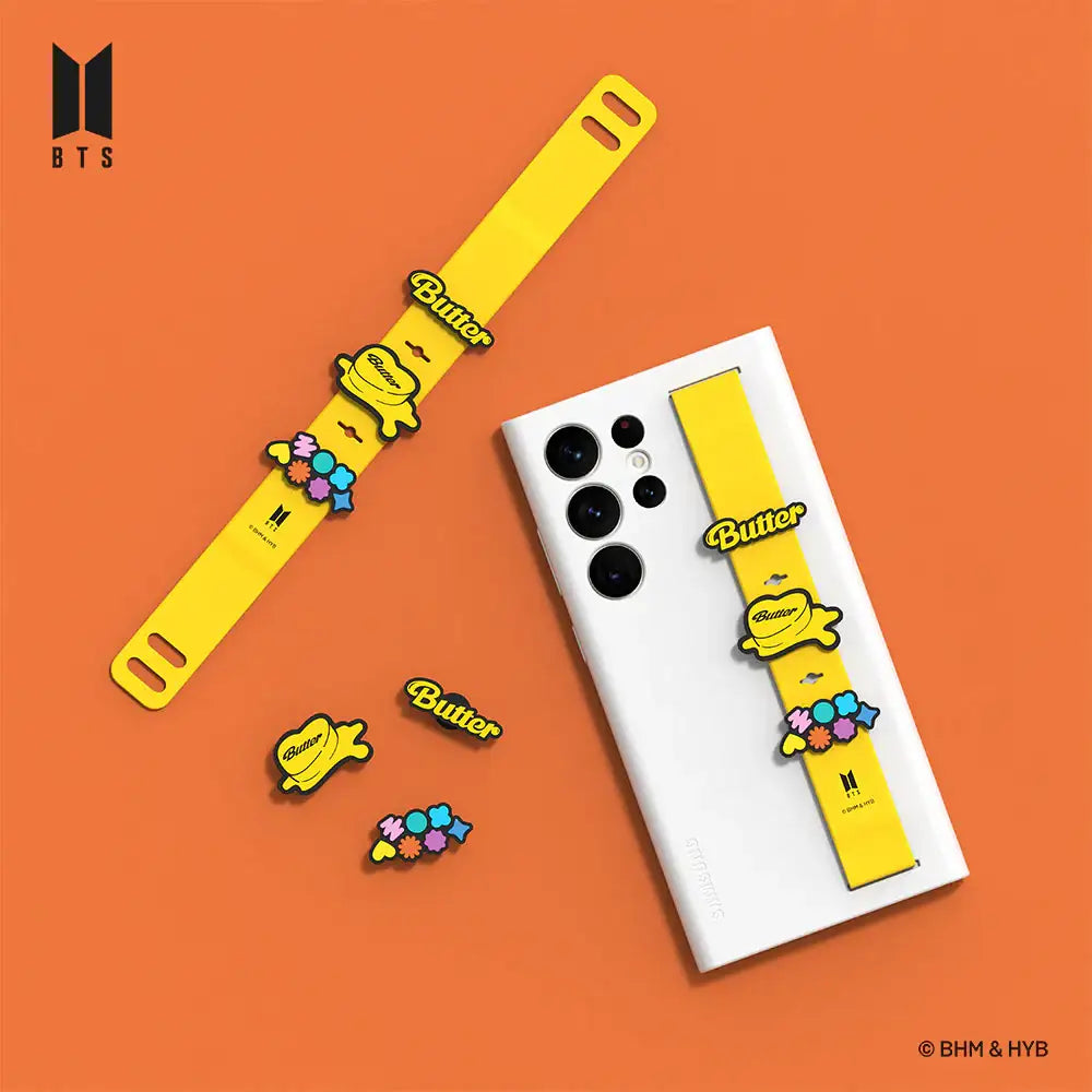 SLBS - BTS Butter Silicon Charm Strap (Silicone Grip Case) – Harumio