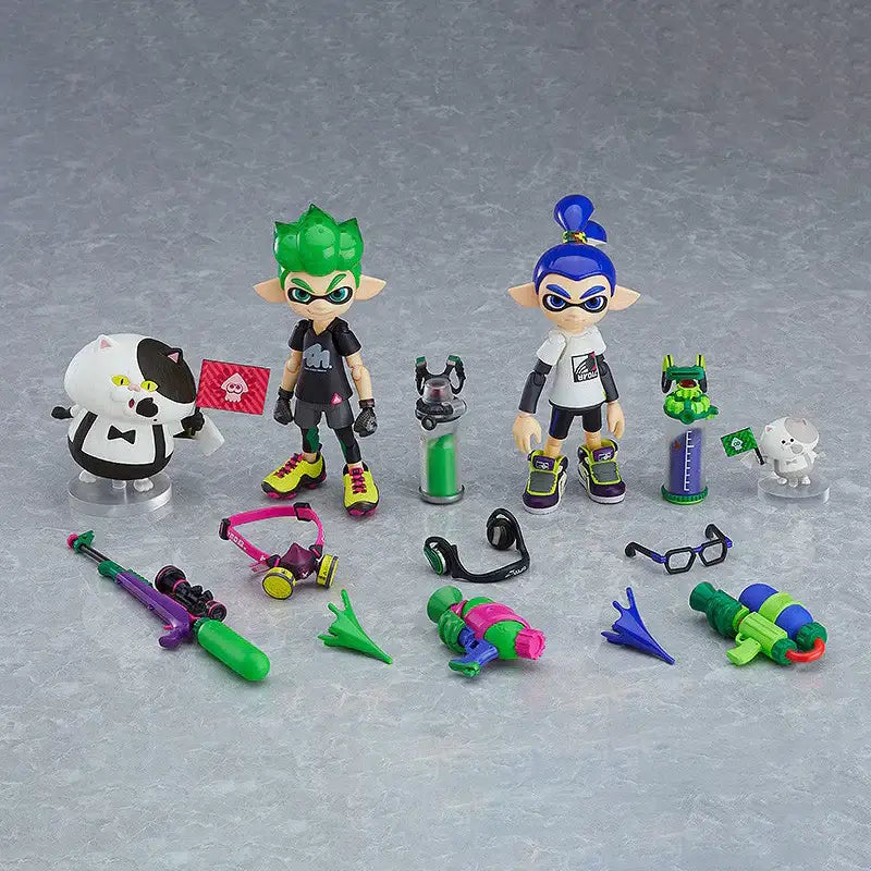 Splatoon x ANIPLUS - Figma No.462-DX Splatoon Boy DX Edition – Harumio