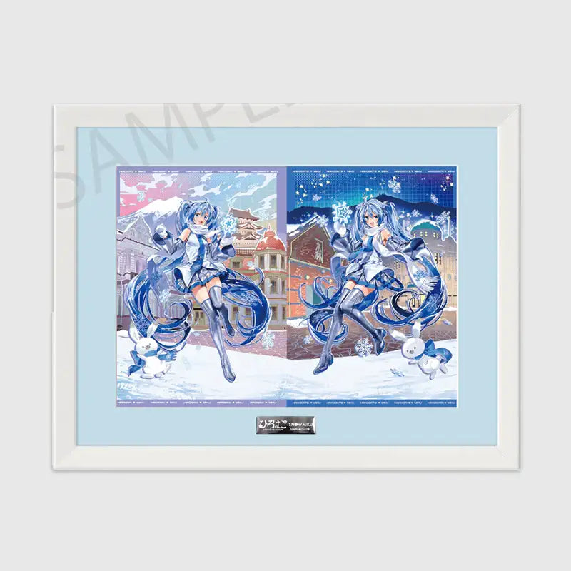 Yuki Miku x Hirohiko x ANIPLUS - Character Fine Graph Hirohako Art by ...