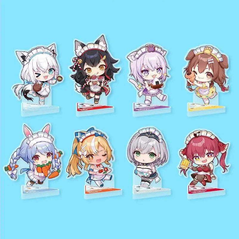 hololive x ANIPLUS - SD Acrylic Stand (Cafe Version) – Harumio