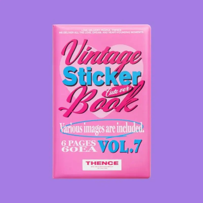 THENCE - Vintage Sticker Book Vol.7 – Harumio