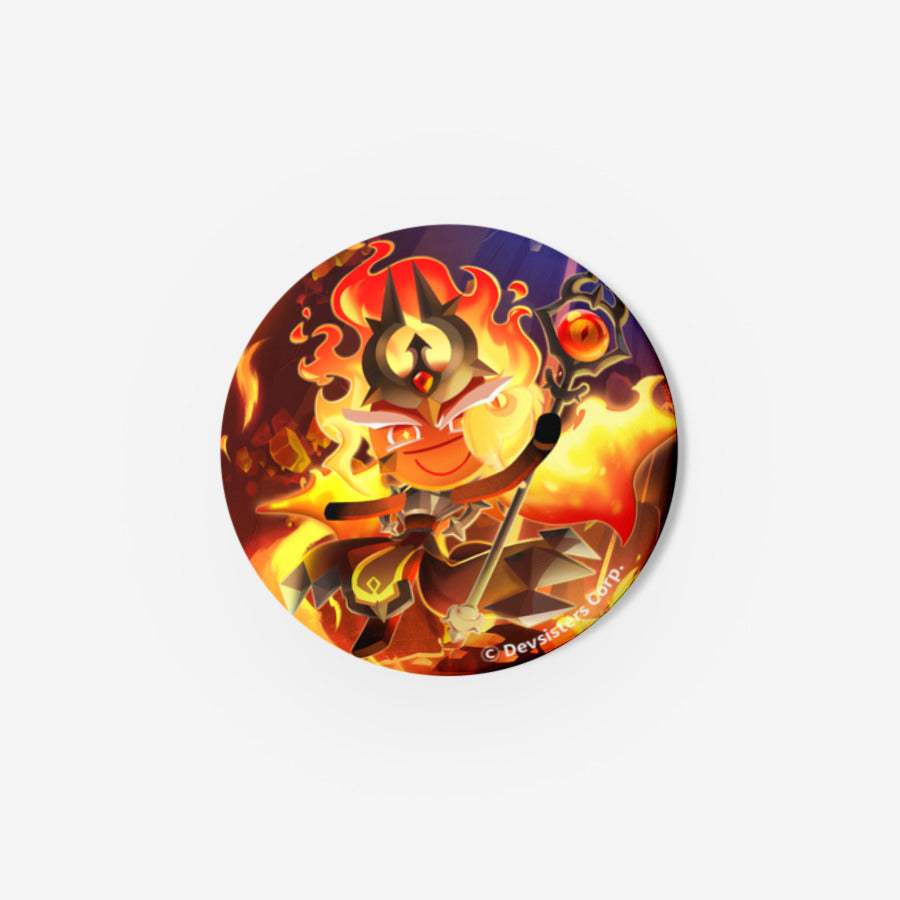 Cookie Run : Kingdom - Flame Spirit Cookie (Skin) Pin Button – Harumio