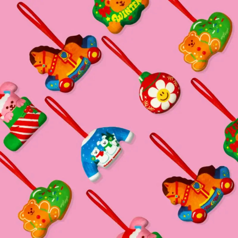 Wiggle Wiggle - Ornament 3P Set – Harumio
