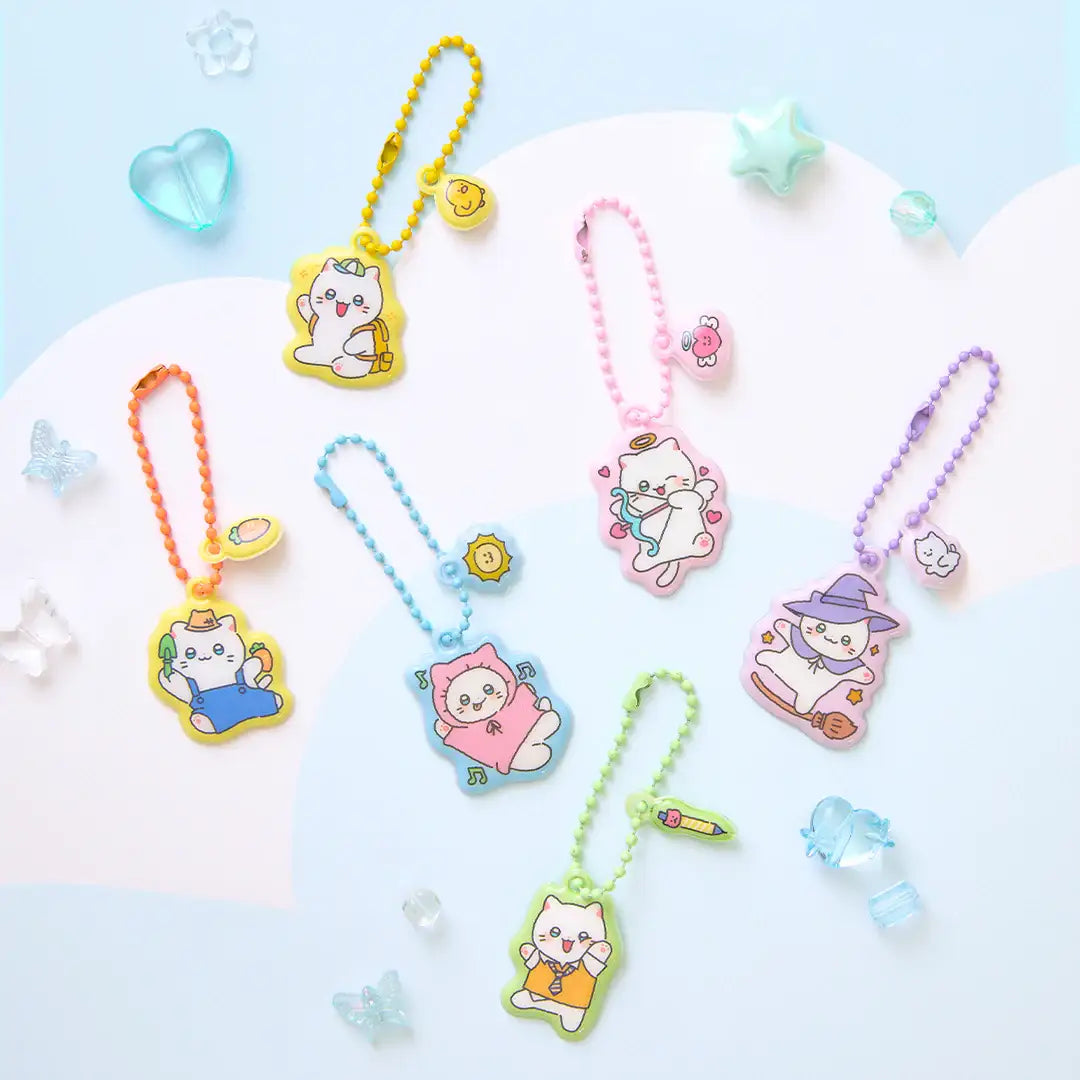 Meow Man - Cat Keyring – Harumio