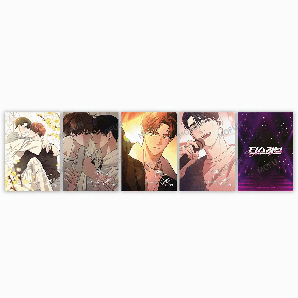 Diss Love x MOFUN - A5 Illustration Colored Paper – Harumio