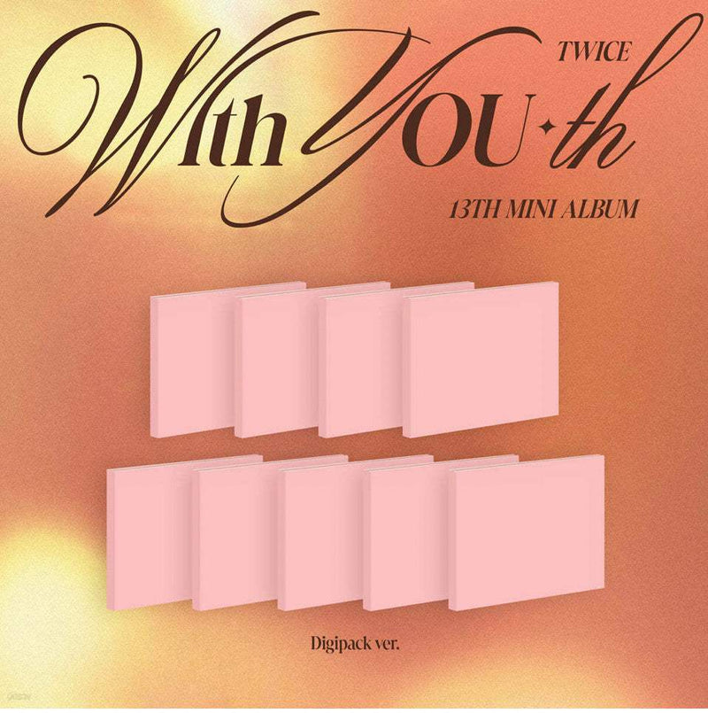 TWICE - 13th Mini Album : With YOU-th (Digipack Ver) – Harumio