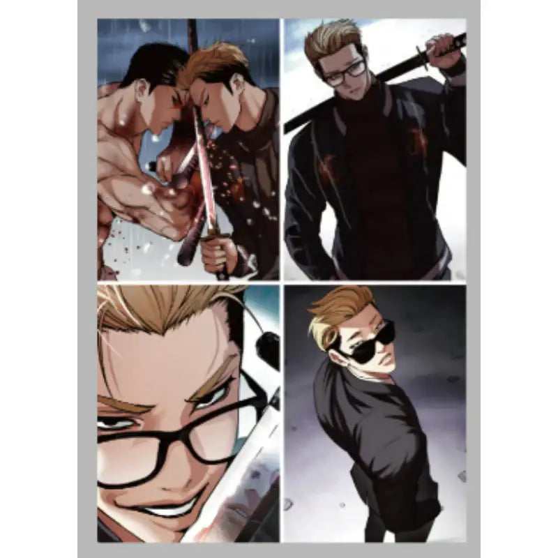Lookism - Poster 4-piece Set – Harumio
