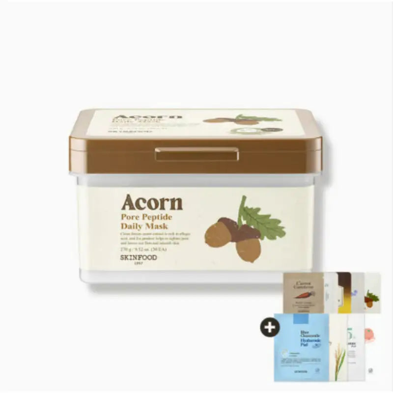 SKINFOOD - Acorn Pore Peptide Daily Mask – Harumio