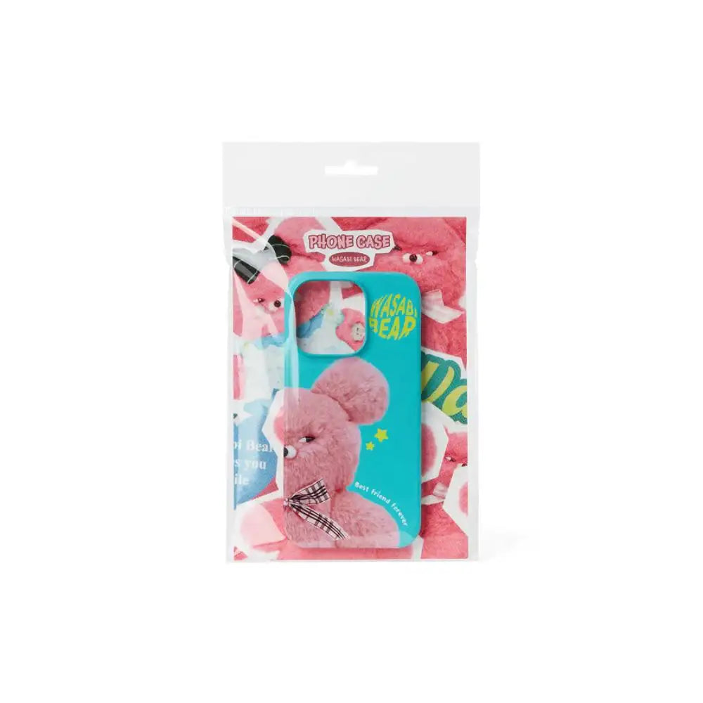 Kakao Friends - Wasabi Bear Pingsabi Face Phone Case – Harumio
