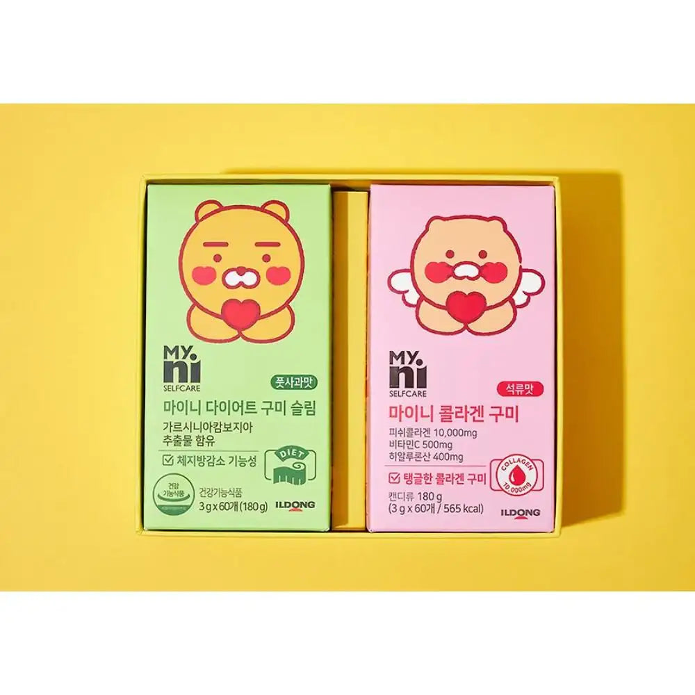 Myni Self Care x Kakao Friends - Collagen and Slim Diet Gummies – Harumio