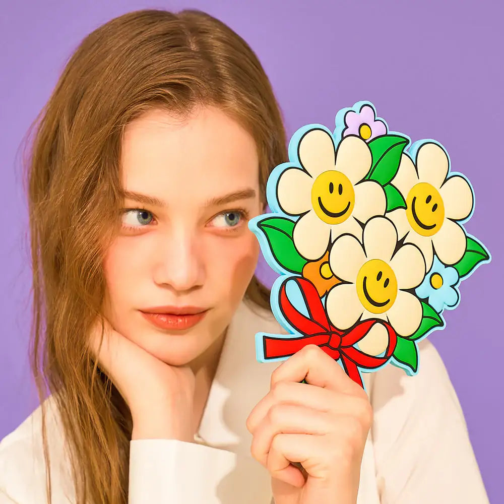 Wiggle Wiggle - Blooming Big Size Hand Mirror – Harumio