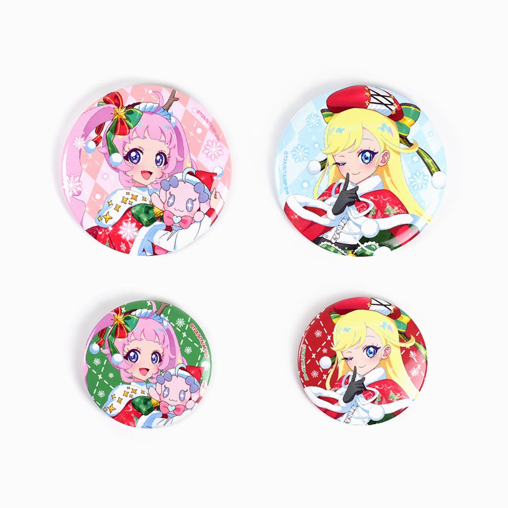 Himitsu no Aipri - Christmas Can Badge Set – Harumio