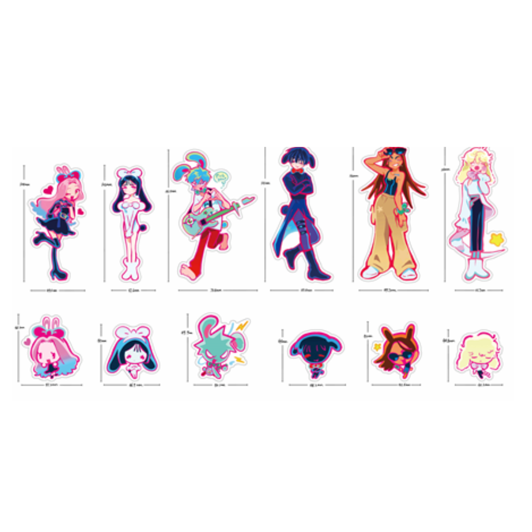 Alien Stage - Rabbit Series Sticker – Harumio