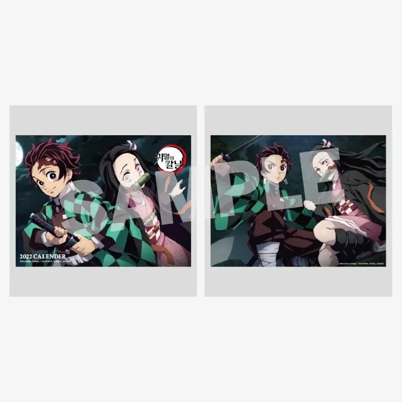 Demon Slayer - Diary + Calendar 2022 Edition – Harumio