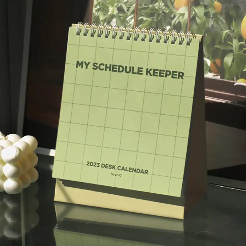 Be On D - 2023 My Schedule Keeper Desk Calendar – Harumio