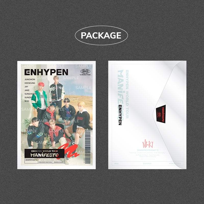 ENHYPEN - MANIFESTO - Mini Poster Set – Harumio