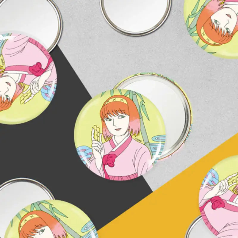 The Yutnolist - Round Pin Mirror – Harumio