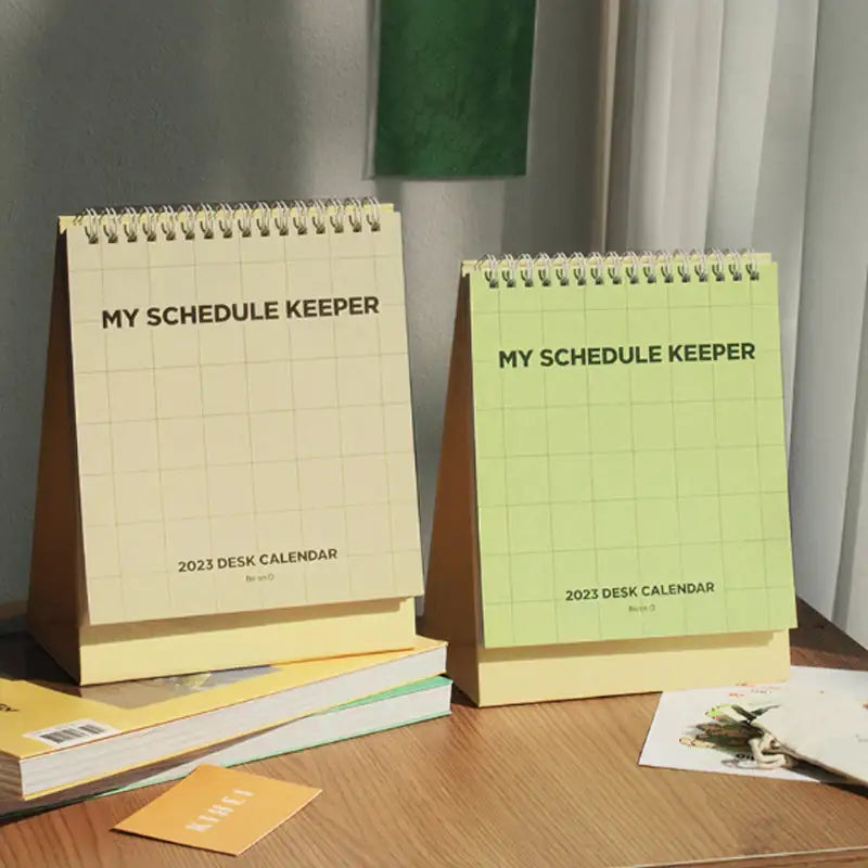 Be On D - 2023 My Schedule Keeper Desk Calendar – Harumio