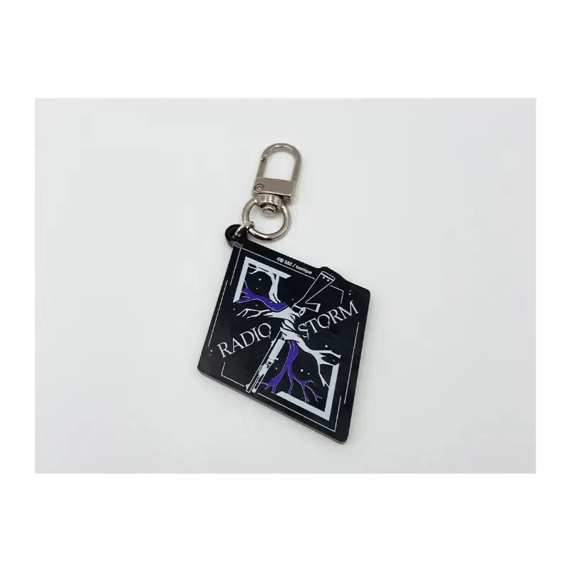 Radio Storm - Acrylic Nacre Logo Keyring – Harumio