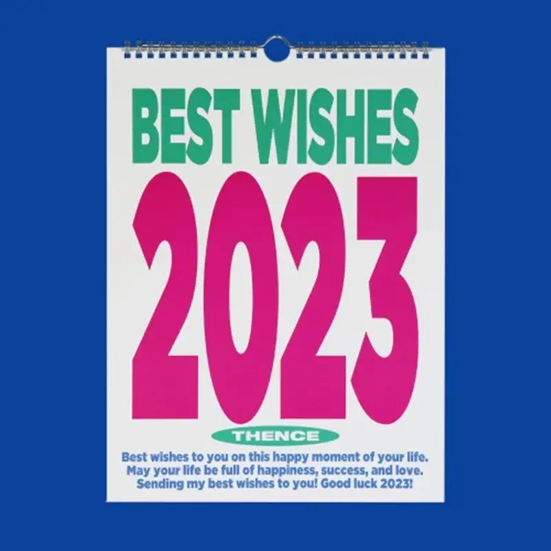 THENCE - 2023 Wall Calendar – Harumio