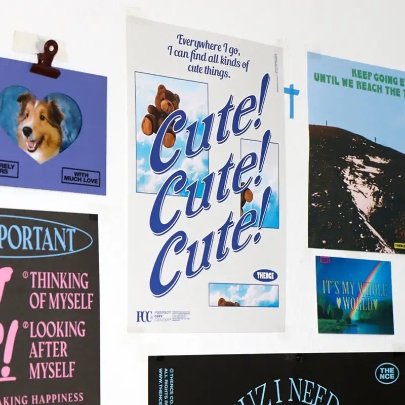 THENCE - Mini Poster Collection – Harumio