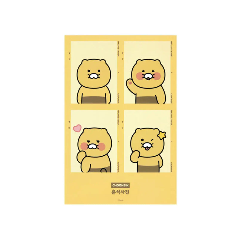 Kakao Friends - Choonsik Photo Sticker – Harumio